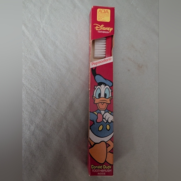 Disney | Bath | Vintage Disney Donald Duck Ada Toothbrush New | Poshmark